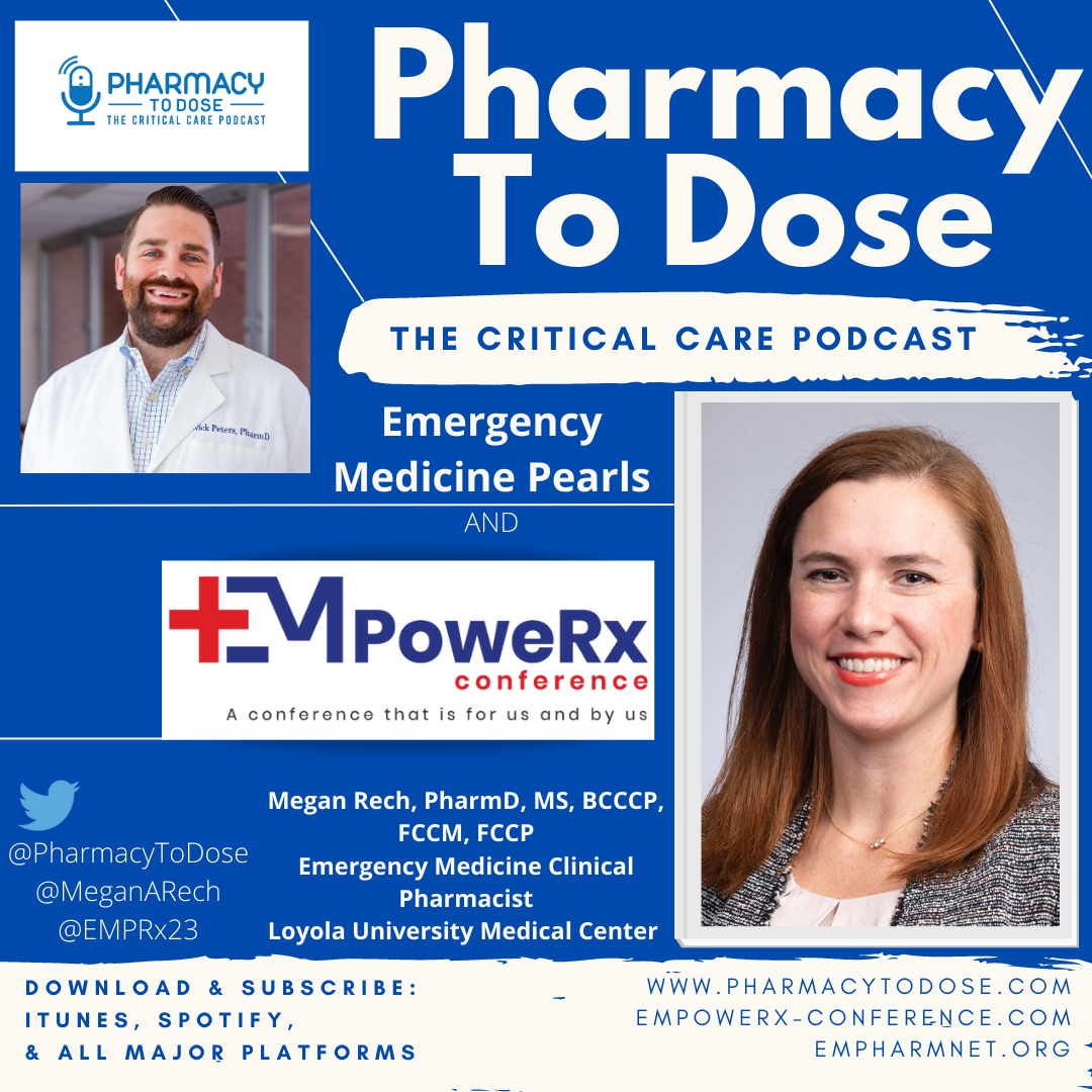 Emergency Medicine Clinical Pearls References – Pharmacy to Dose: The ...