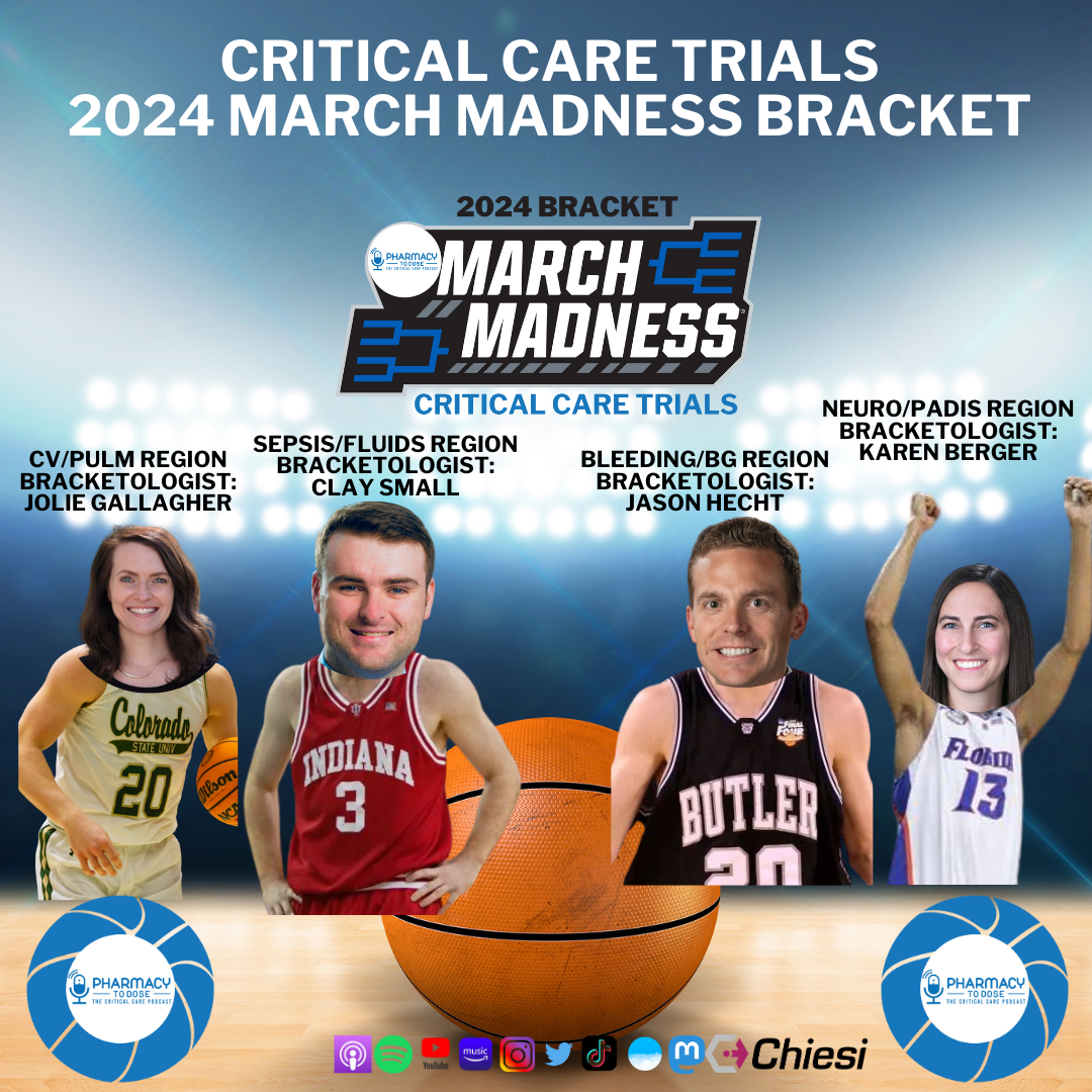 2024 Critical Care Trials March Madness Bracket Preview: Parts I & II ...
