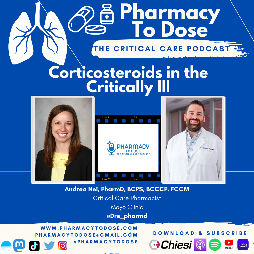 Pharmacy to Dose: The Critical Care Podcast – Discussing critical care ...