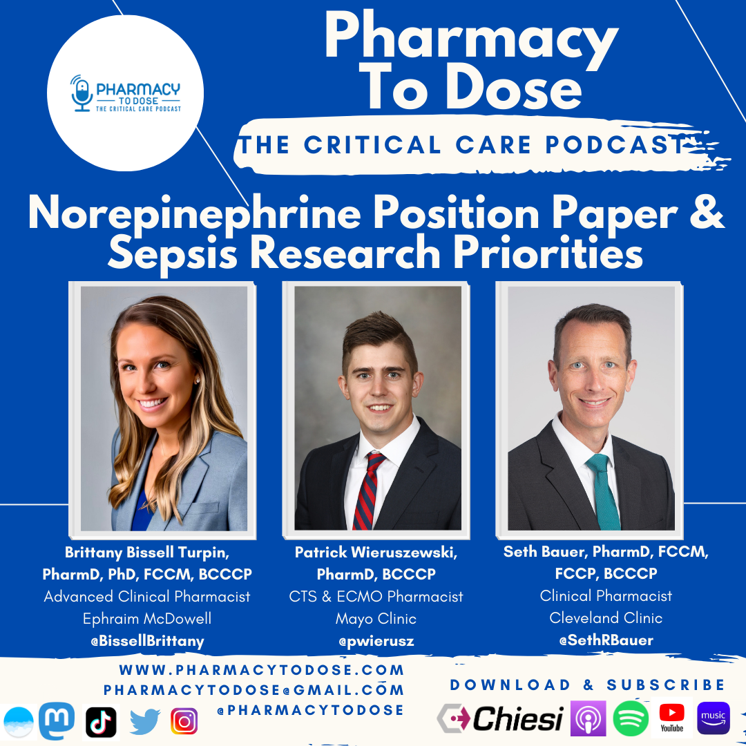 Pharmacy to Dose: The Critical Care Podcast – Discussing critical care ...