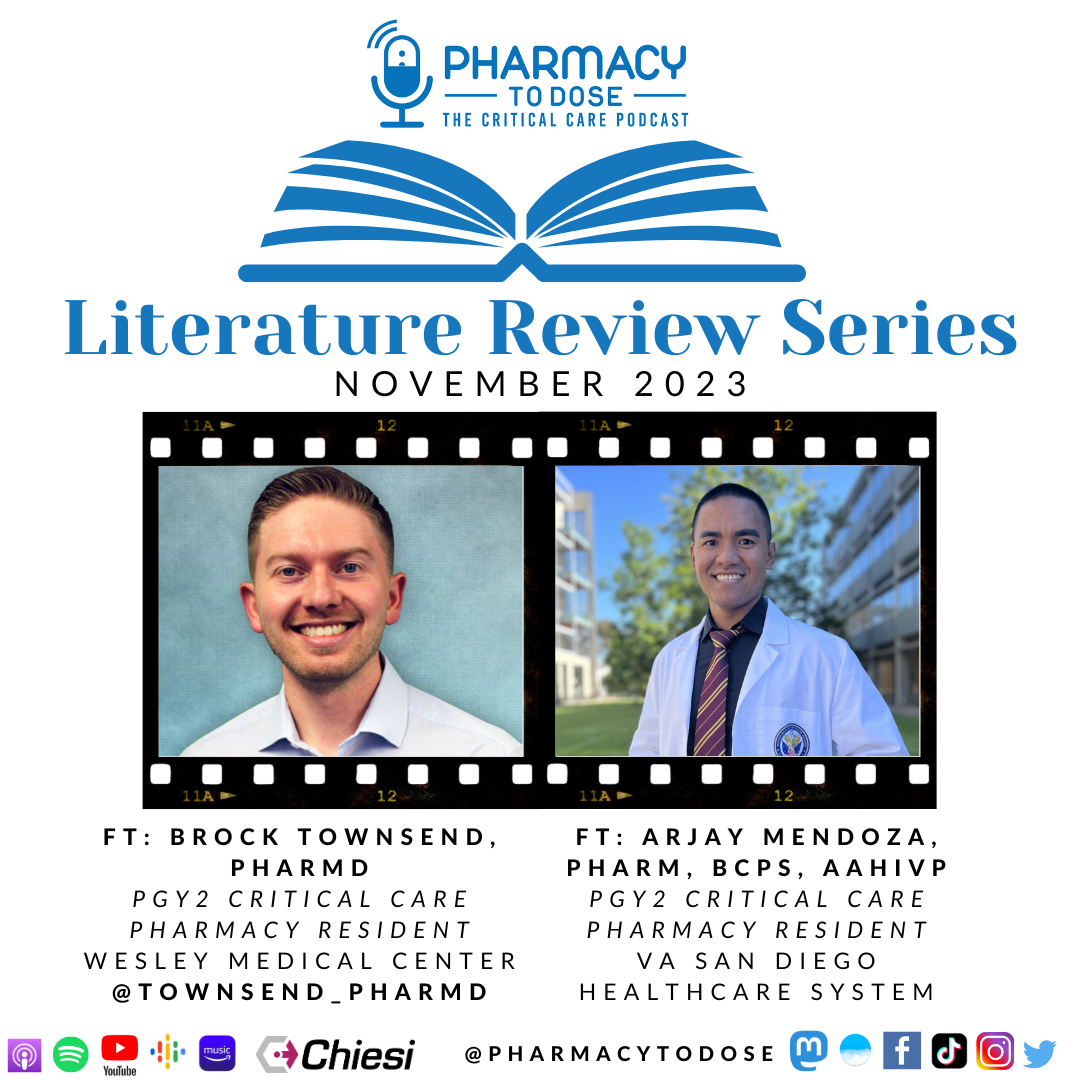 Pharmacy to Dose: The Critical Care Podcast – Discussing critical care ...