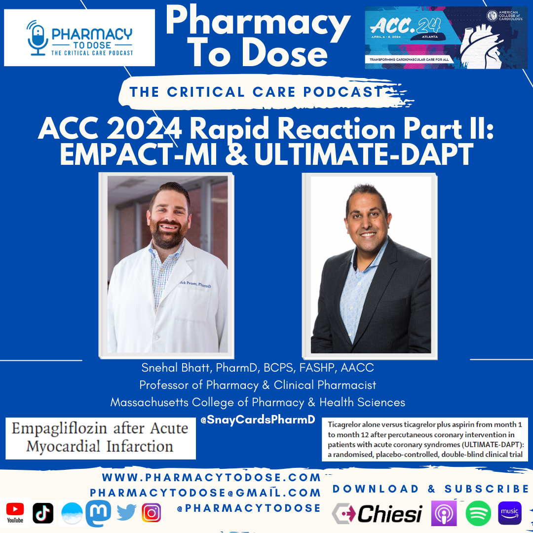 Pharmacy to Dose: The Critical Care Podcast – Discussing critical care ...