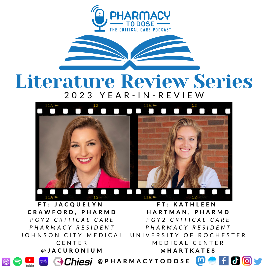 2023 Year-In-Review Literature Review Series References – Pharmacy to ...