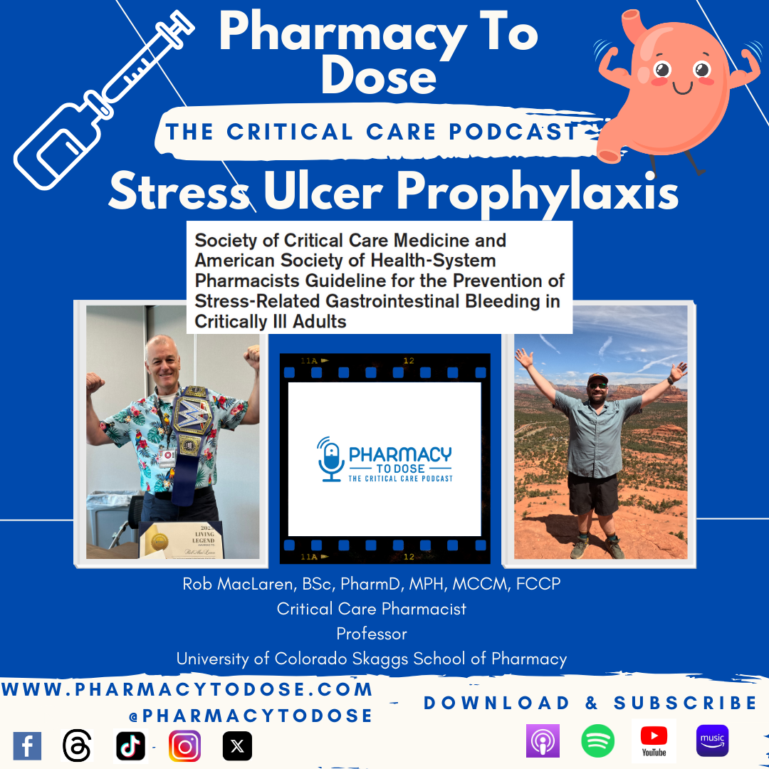 Stress Ulcer Prophylaxis References – Pharmacy to Dose: The Critical ...